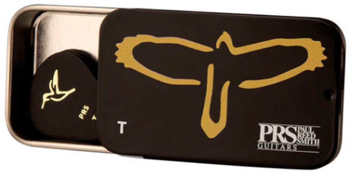 PRS Gold Birds Tin box 12 pack - Heavy - Plektre - Music2you