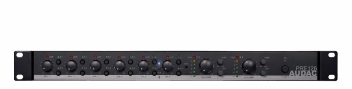 Audac PRE126 zonemixer med Bluetooth - Zonemixere - Music2you